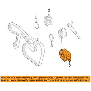 Amazon.com: MERCEDES-BENZ 2722000270 GENUINE OEM TENSIONER: Automotive