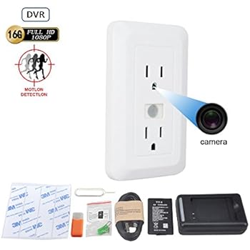 Amazon.com : Motion Activated 720P HD Pro Grade Electrical Outlet ...