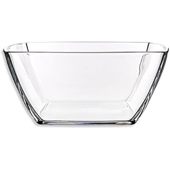 Amazon.com | Bormioli Rocco Murano Glass Salad and Soup Serving Medium ...