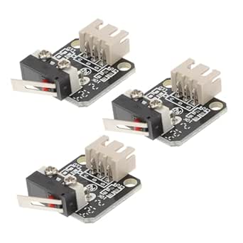 JECOMPRIS 3pcs Limit Switch Micro Switch Hinge Rotary Switch Small ...