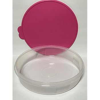 Amazon.com: Tupperware 12" Pie Round Keeper Cake Taker Aqua Blue ...