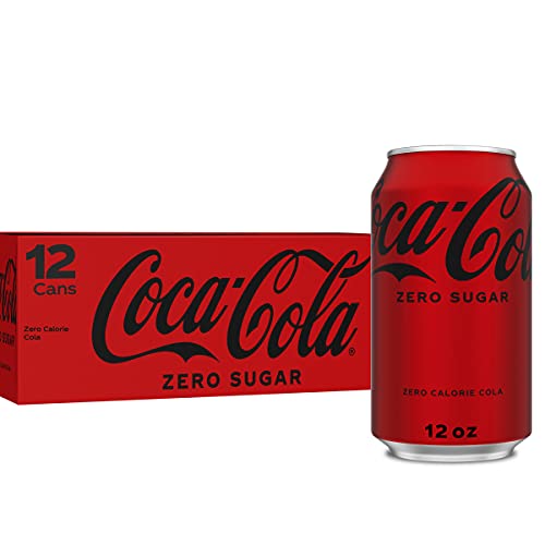 Coke Zero Sugar Cola Soda, 12 oz, 12 Pack (Package May Vary) in Saudi ...