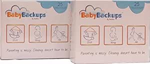 Amazon.com: BabyBackups Diaper Extender Pads, 50 Pack - Prevent Diaper ...