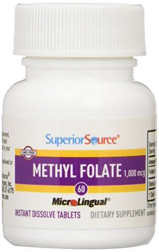 Buy Superior Source Methylfolate Tablets, 60 Count on ezbuy SG