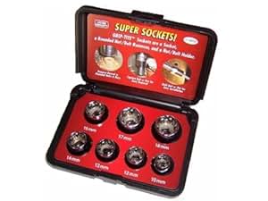 Grip-Tite 00103 7-Piece Metric Super Socket Set - Drive Sockets ...