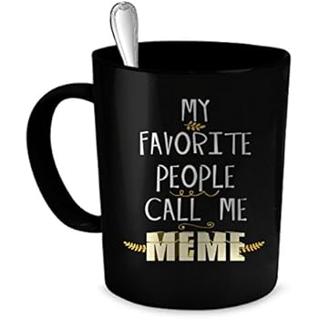 Amazon.com: Meme Coffee Mug. Meme gift 11 oz. black: Kitchen & Dining