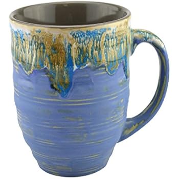 Amazon.com: Mug - Large Coffee Mugs 20 Ounce - Unique Glazed Ceramic ...