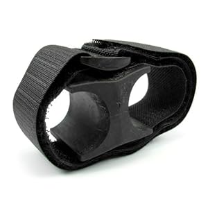 Two Fish Velcro Fit Light Mount Bracket Straight - Black: Amazon.co.uk ...