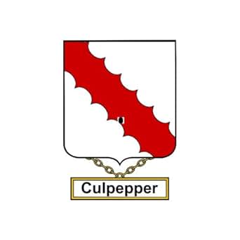 Amazon.com : Culpepper Family Crest Coat of Arms Mouse Pad : Clothing