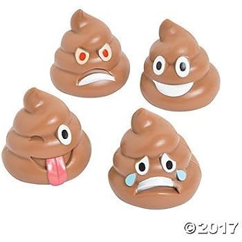 Amazon.com: Emoji Poop Pillow 5" Plush Assorted 12 Pack: Toys & Games