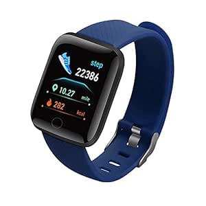 Elevea Bluetooth D116 SmartWatch with Heart Rate & Blood Pressure ...