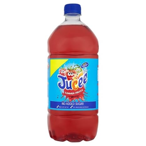 Jucee No Added Sugar Summer Fruits 1.5 Litre (Pack of 8 x 1.5ltr ...