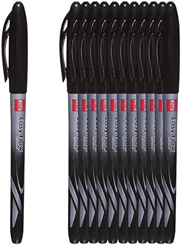 Roto Easy Flow Ballpoint Pen 1.0 mm, Set of 12 - Black price in Egypt ...