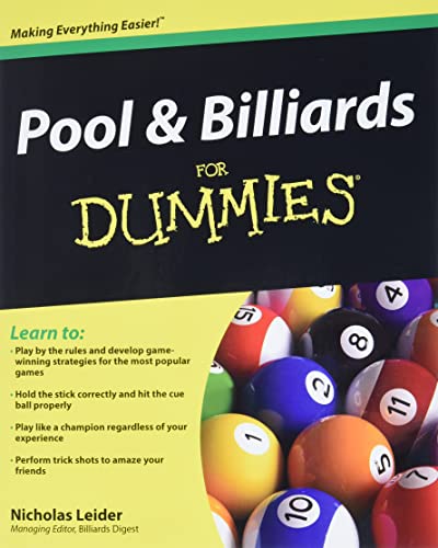 Pool & Billiards For Dummies: Leider, Nicholas: 9780470565537: Amazon ...
