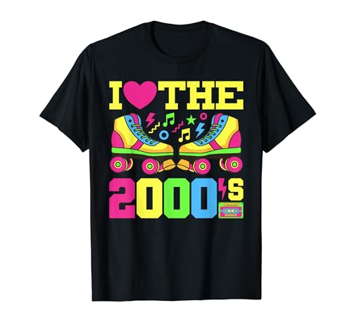 I Love The 2000's Theme Party Costume 00s Outfit Early 2000s T-Shirt ...