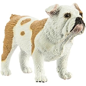 Amazon.com: Papo "French Black & White Bulldog" Figure: Toys & Games