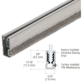 CRL-Sash Mill Universal Storm Window Frame - 12 ft long - Window ...