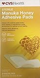 Amazon.com: CVS Manuka Honey Adhesive Pads 1.8" x 3" 8 Count: Health ...
