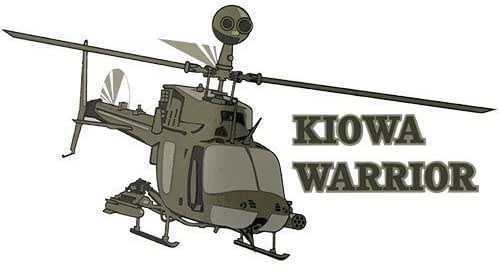 Amazon.com: Kiowa Warrior Helicopter Clear Decal: Automotive