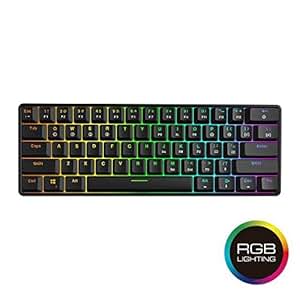 GK61 Mechanical Gaming Keyboard - 61 Keys Multi Color RGB Illuminated ...