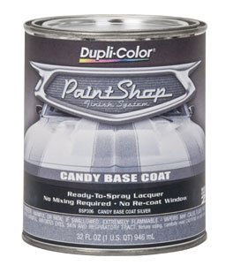 Dupli-Color BSP306 Candy Silver Base Coat Paint Shop Finish System - 32 ...