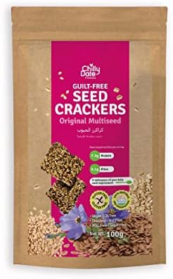 Original Multiseed Crackers - CHILLY DATE - Gluten free Vegan Seed Crackers - 100 gms price in ...