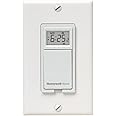 Honeywell Home RPLS530A 7 Day Programmable Light Switch, White ...
