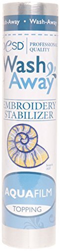 OESD Wash Away AquaFilm Topping Embroidery Stabilizer - 8" X - Want It All