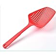 Amazon.com: Kitchen Red Nylon Strainer, Scoop Colander, Skimmer Spoon ...