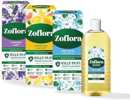 Zoflora Mixed Fragrance Bundle Multi-Purpose Concentrated Disinfectant ...
