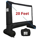Inflatable SuperScreen Outdoor Theater System - Ultimate Home Theater!