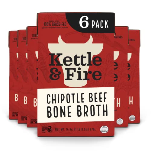 Kettle and Fire Chipotle Beef Bone Broth, Keto, Paleo, and Whole 30 ...