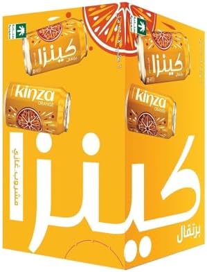 Kinza Orange CSD - 360ml x 6 Pcs price in Saudi Arabia | Amazon Saudi ...