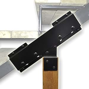 Pylex 13920 Steel Stair Riser Connector, Black - - Amazon.com