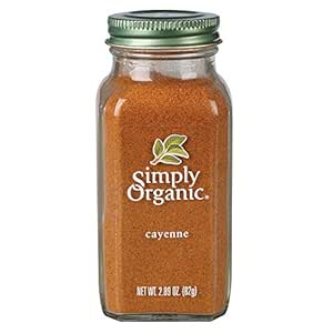 Amazon.com: Simply Organic Cayenne Pepper 2.89 oz : Grocery & Gourmet Food