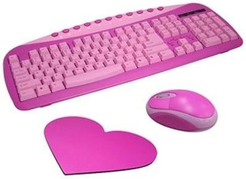 Pink Chic Girls USB Keyboard and Mouse Gift Set: Amazon.co.uk: Toys & Games