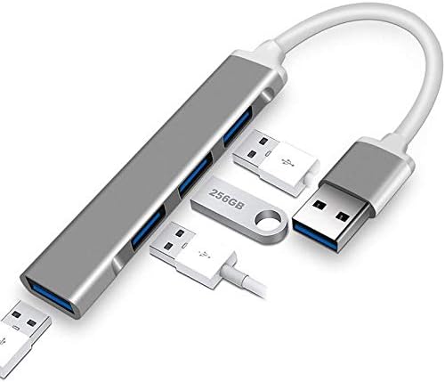 Amazon.com: USB Port Expander, 4 Port USB Splitter, Extra/Multiple USB ...