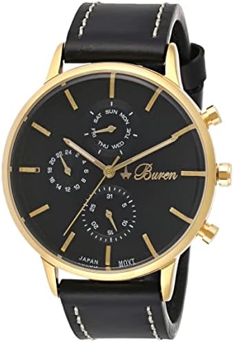 Buren Watch BU2564MP stainless steel bracelet Watch With Gold frame and ...