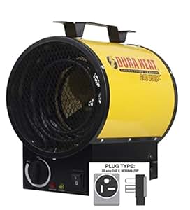 Amazon.com: Dura Heat EUH4000 Electric Forced Air Heater 12,800 Btu ...