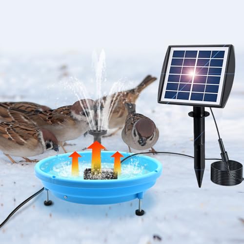 Heated Bird Bath Fountains Solar Powered Bird Baths – Duncraft