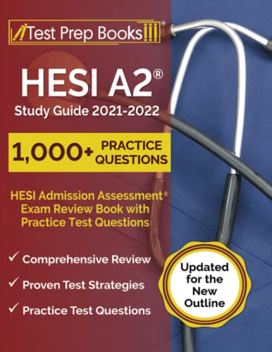 HESI A2 Study Guide 2021-2022: HESI Admission Assessment Exam Review ...