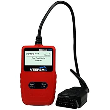 Amazon.com: Veepeak OBD2 Scanner OBD II Diagnostic Scan Tool OBDCheck ...