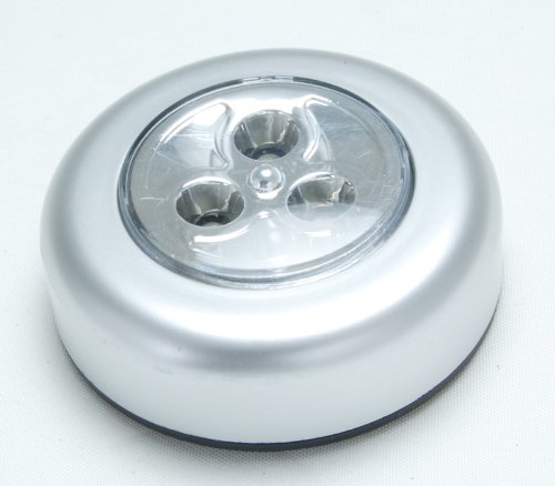 3 LED Light Battery Powered Stick Tap Touch Lamp Light: Amazon.co.uk ...