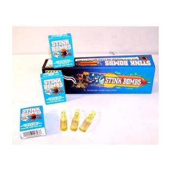 Stink Bombs 12 Boxes, Novelty & Gag Toys - Amazon Canada