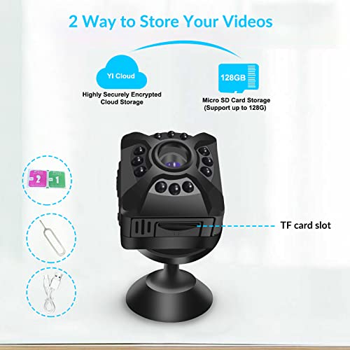 Ebarsenc Hidden Spy Camera Mini 1080P Wireless WiFi Camera with Live ...