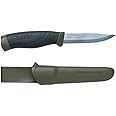 Amazon.com : Morakniv Companion Heavy-Duty Sandvik Carbon Steel Fixed ...