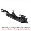 Voswitch JL201 Phone Mount Pack for Jeep Wrangler JL JLU 2018 to ...