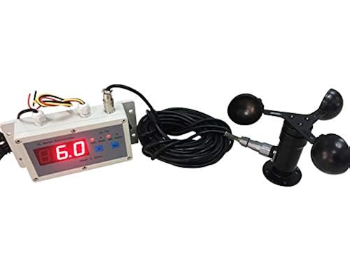 KUNHEWUHUA Wind Speed Alarm Device Anemometer Wind Speed Measurement ...
