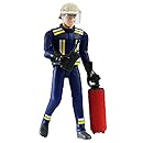 Amazon.com: "Bruder 60100 bworld Fireman with Accessories": Toys & Games