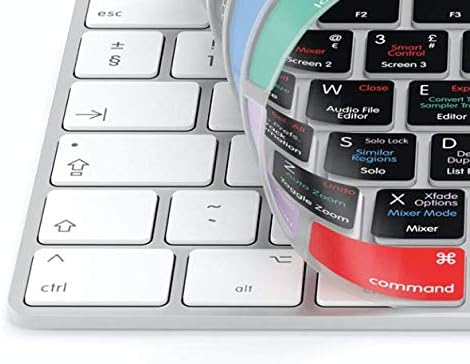 Logic Pro X Keyboard Cover for iMac Wired USB Keyboard | All Logic Pro ...